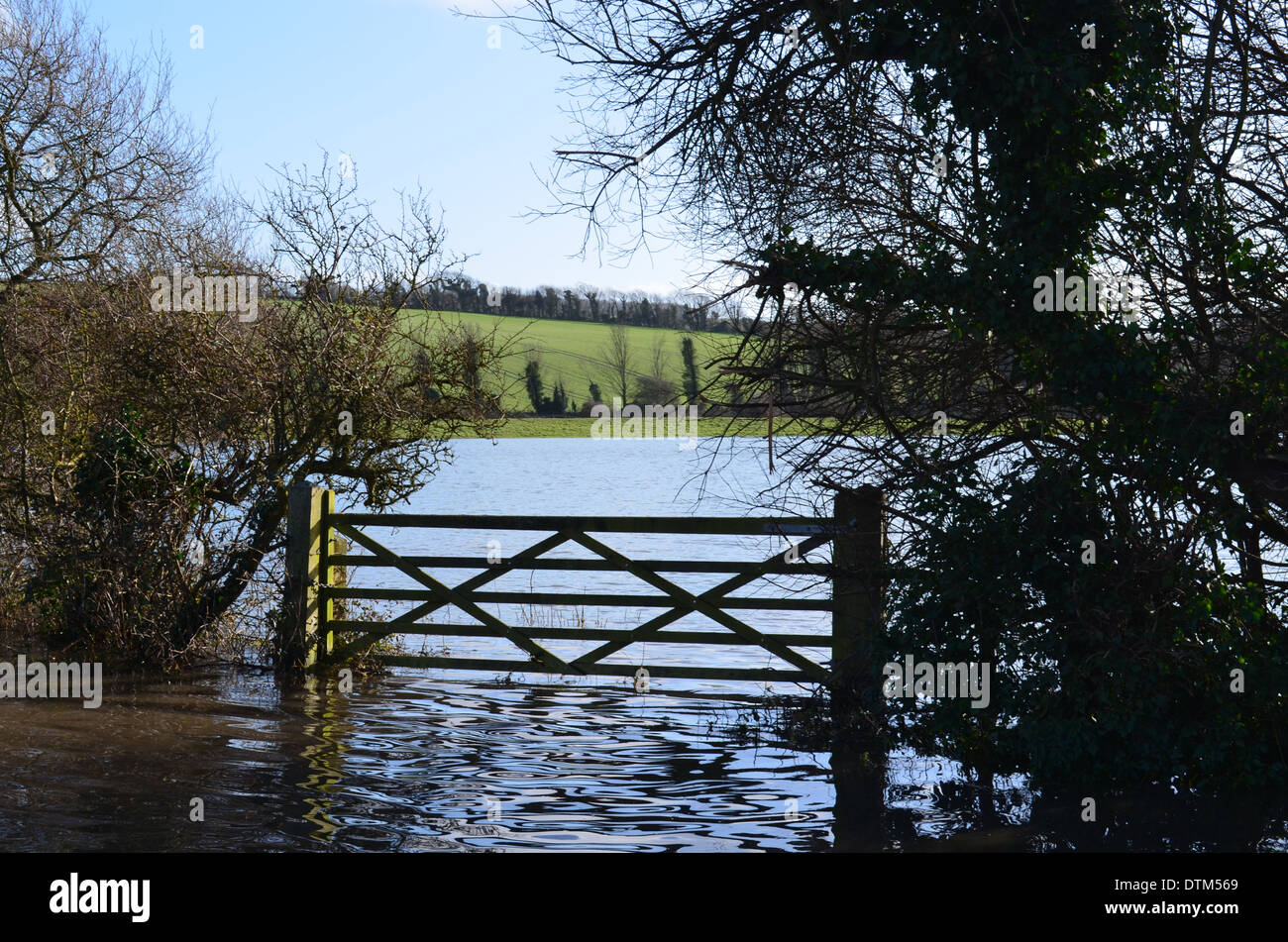 Wood flood gate hi-res stock photography and images - Alamy