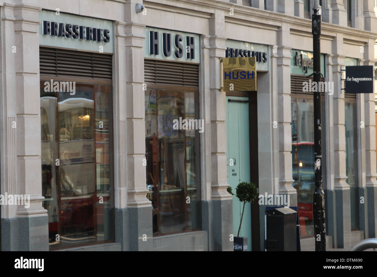 Hush restaurant hi-res stock photography and images - Alamy