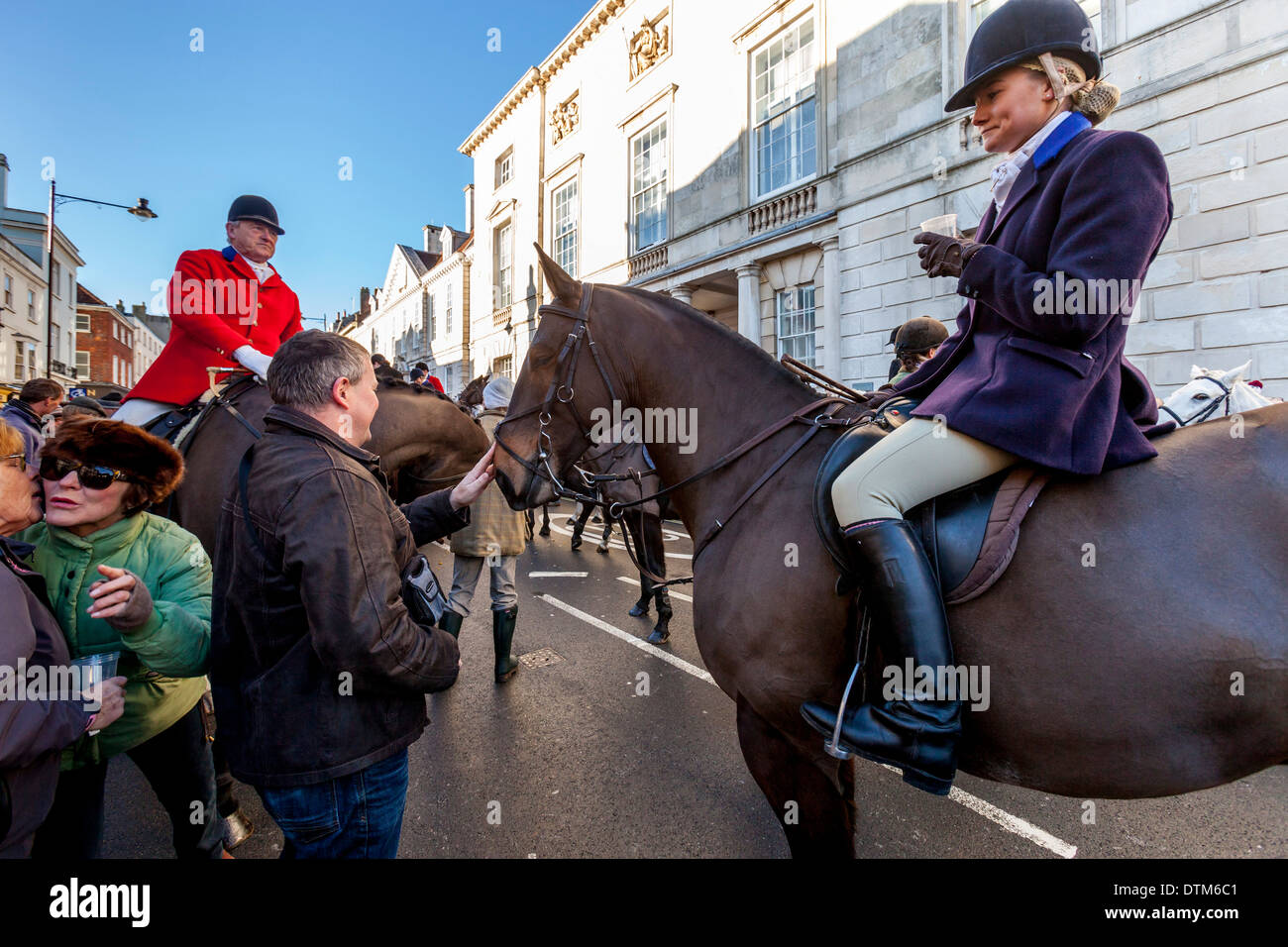 The Southdown and Eridge Hunt's Boxing Day Meeting, Lewes, Sussex ...