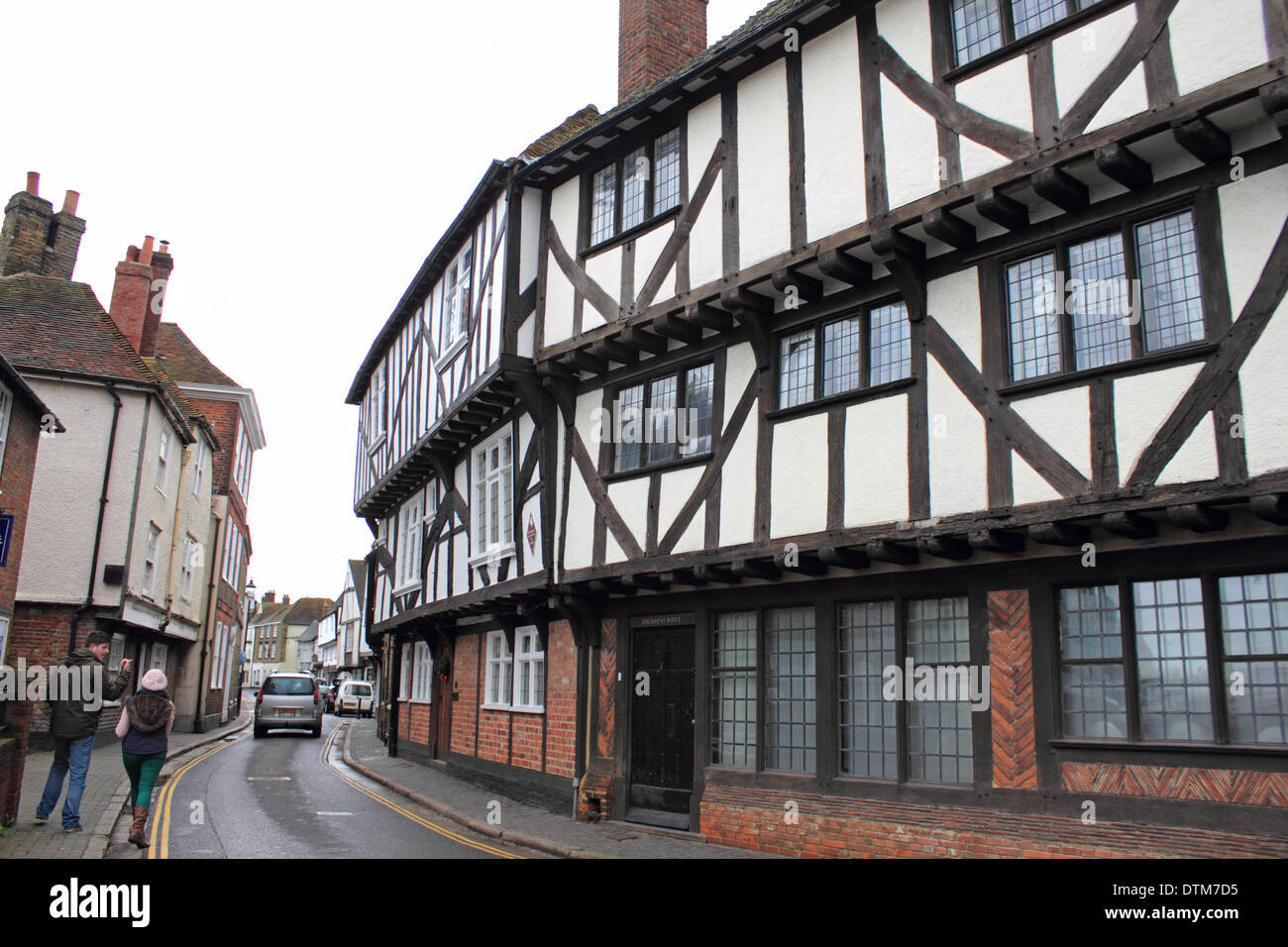 The historic town of Sandwich, Kent, England, UK Stock Photo - Alamy