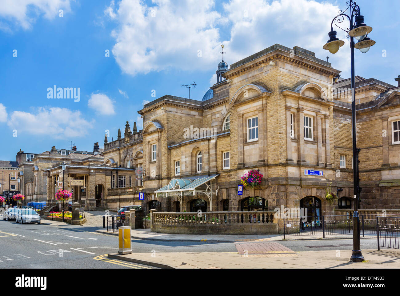 The Royal Baths buildings, Harrogate, North Yorkshire, England, UK ...