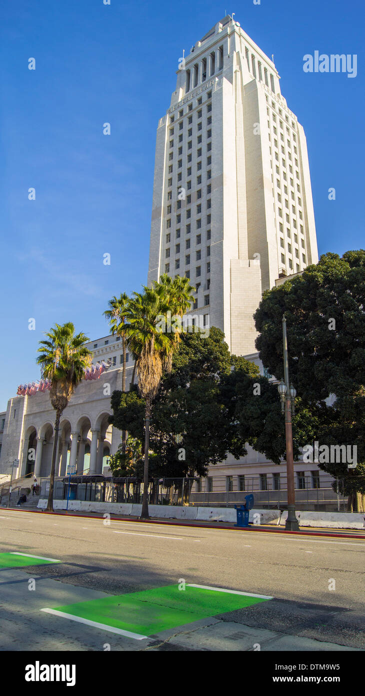 Los Angeles City Hall Stock Photo - Alamy