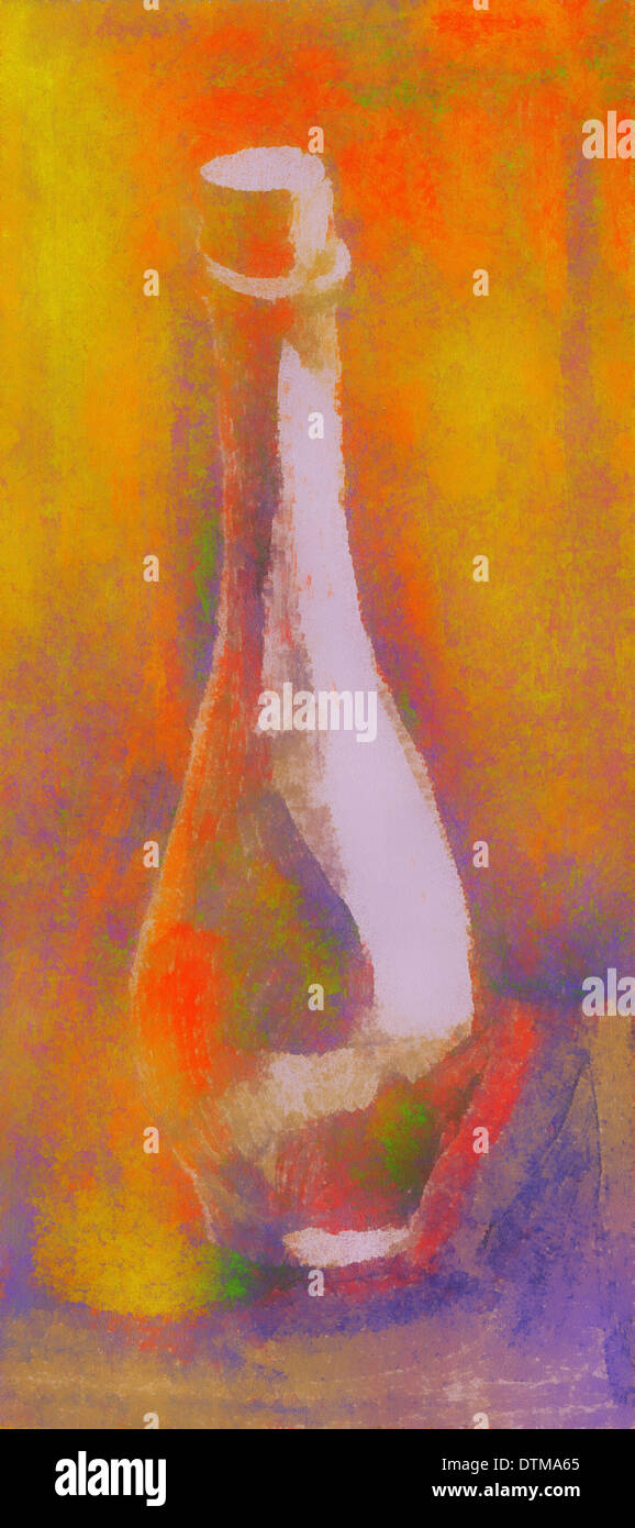 Bottles painting hi-res stock photography and images - Alamy