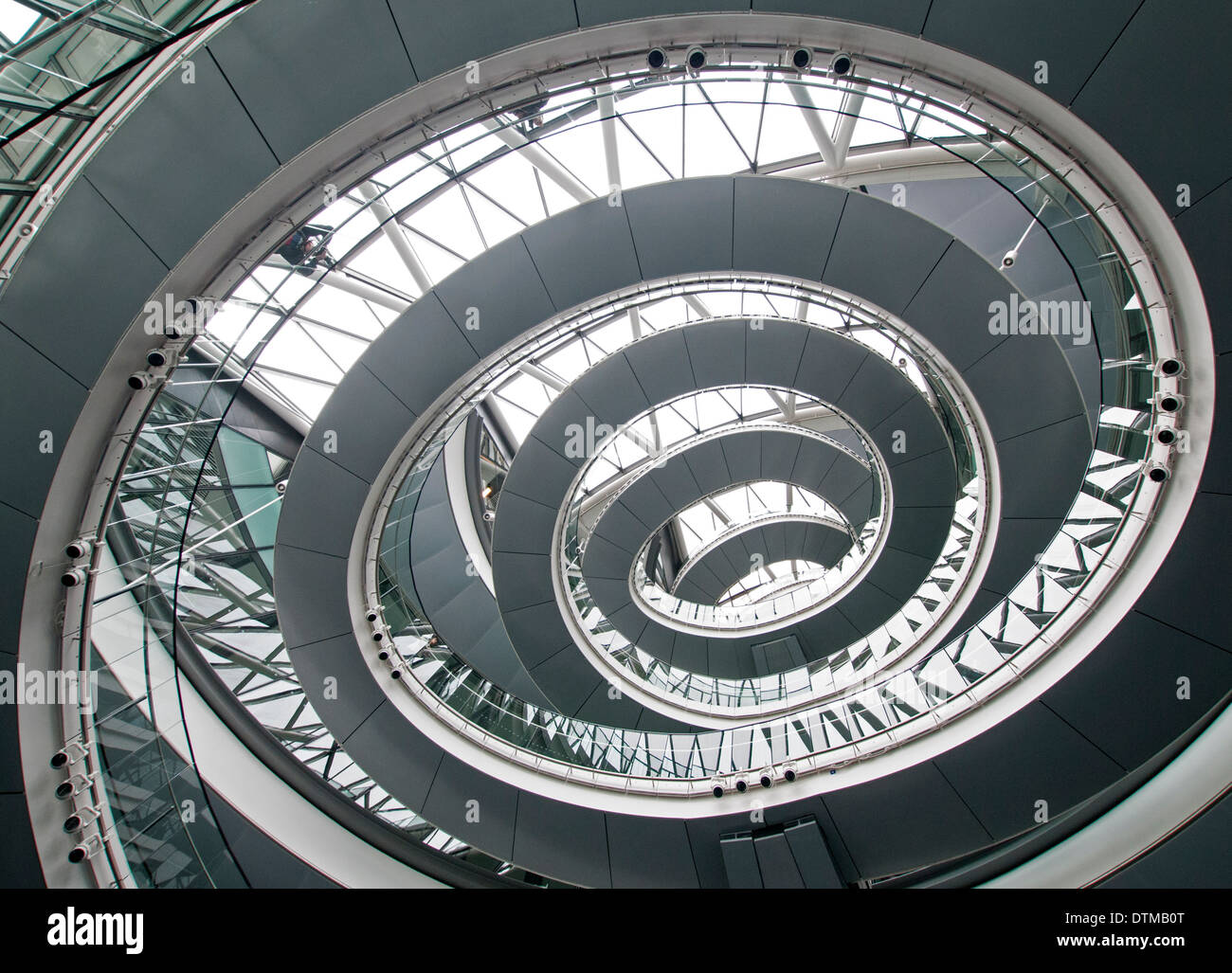 Inside City Hall, London England UK Stock Photo - Alamy