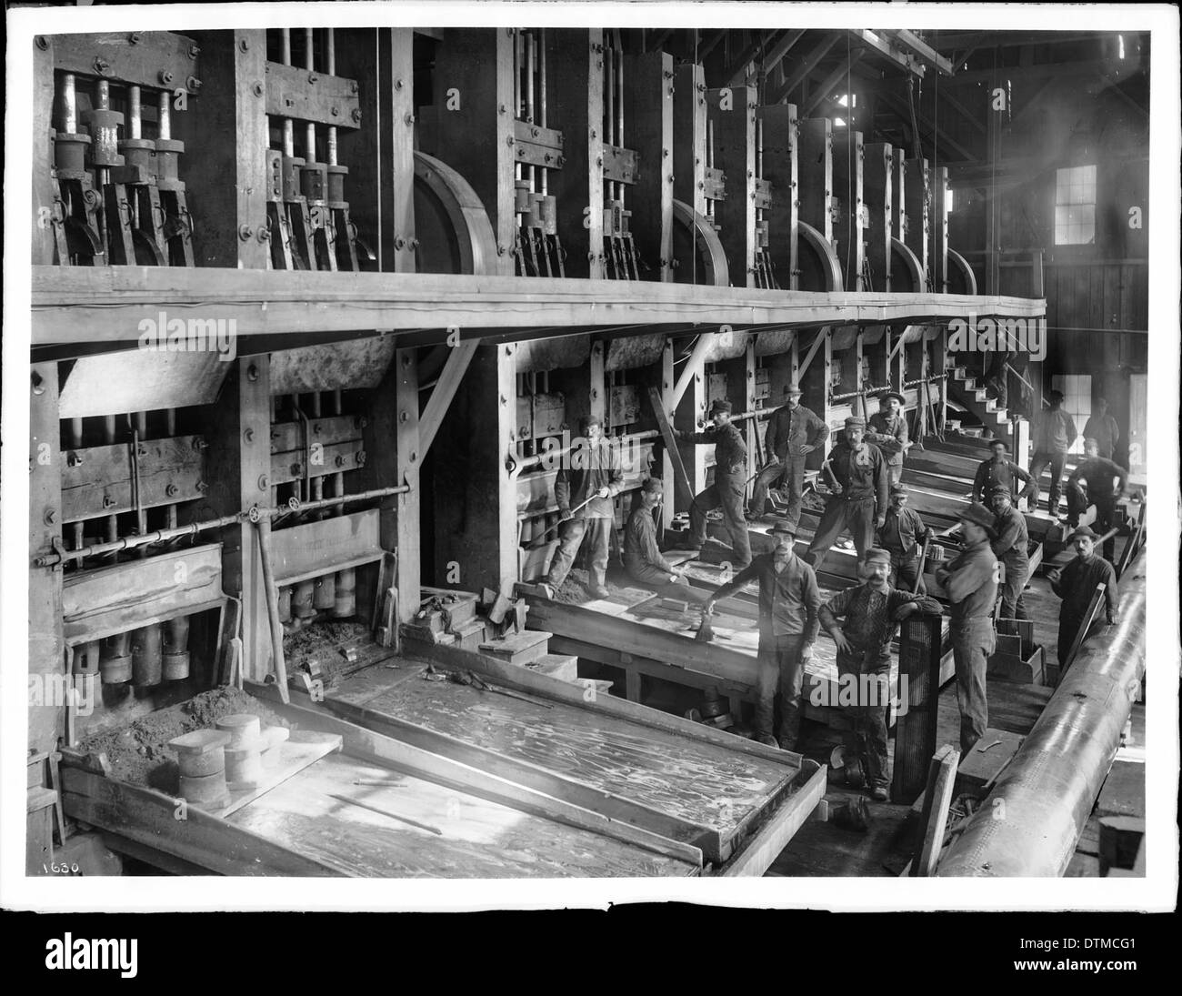 Stamp mill Black and White Stock Photos & Images - Alamy