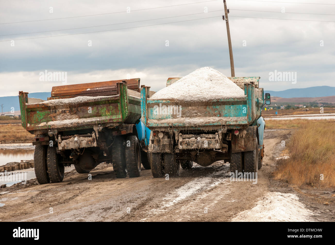 Salt extraction plant hi-res stock photography and images - Alamy