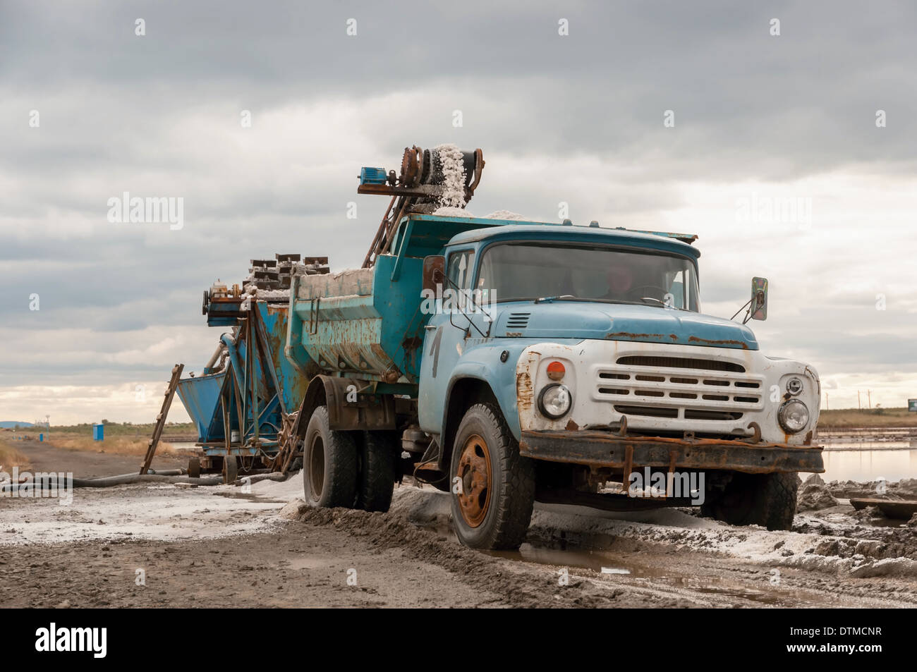 Salt extraction from the sea hi-res stock photography and images - Alamy
