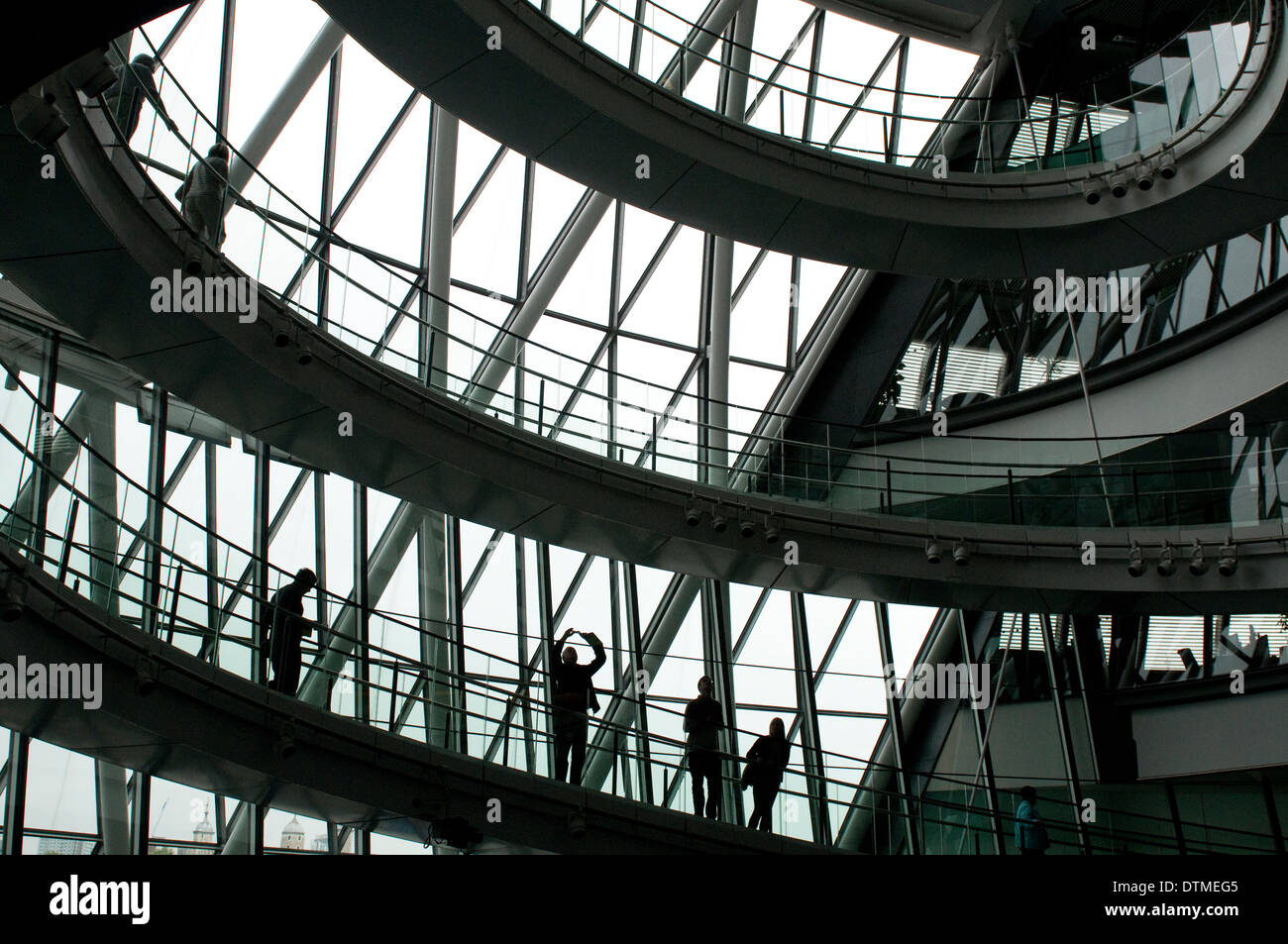 Inside City Hall, London England UK Stock Photo - Alamy