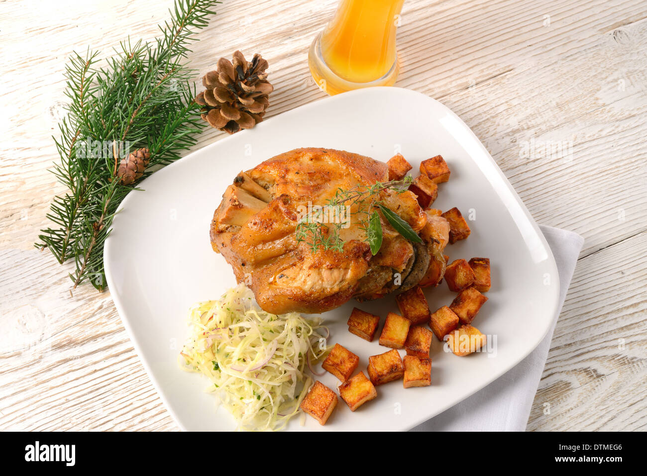German ham hock potato hi-res stock photography and images - Alamy