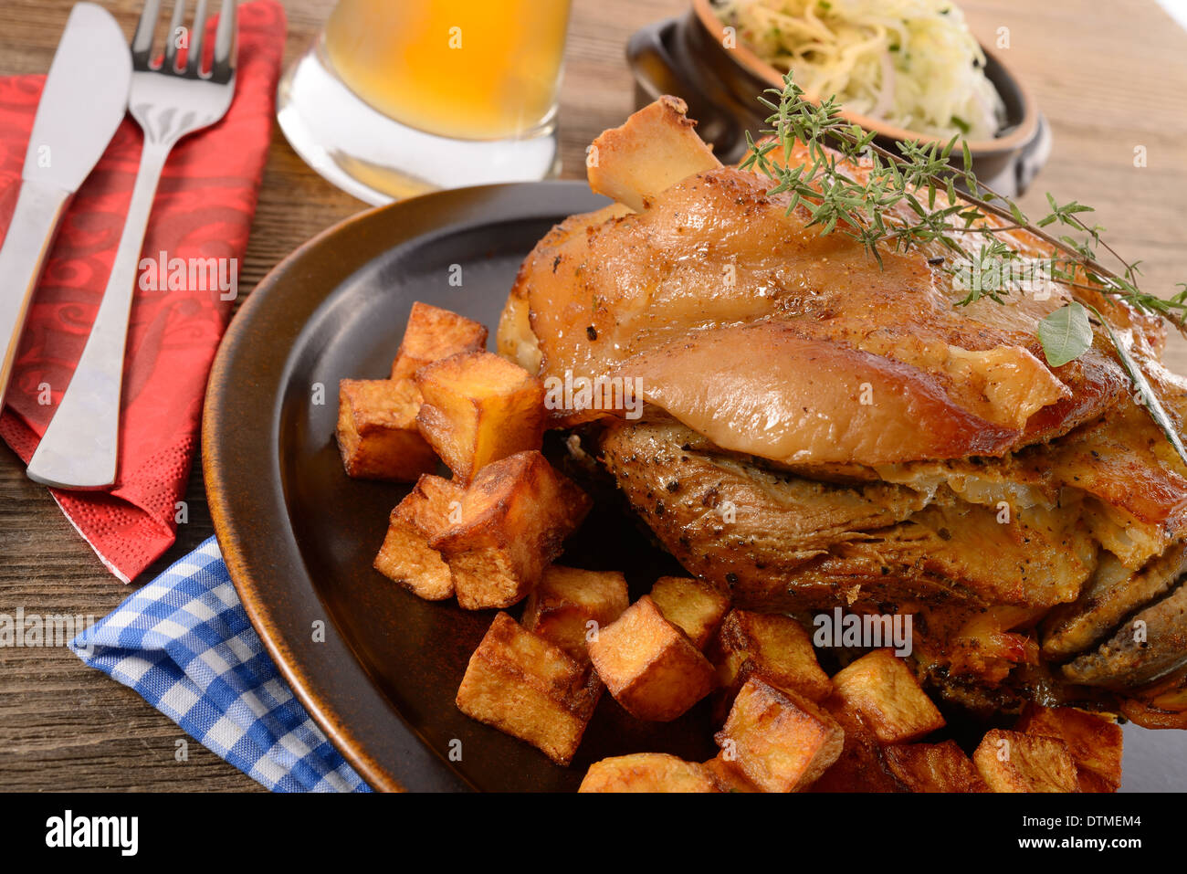 pickled ham hock Stock Photo - Alamy