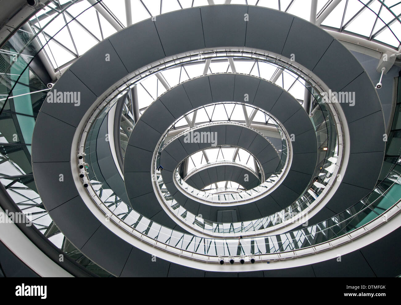 Inside City Hall, London England UK Stock Photo - Alamy