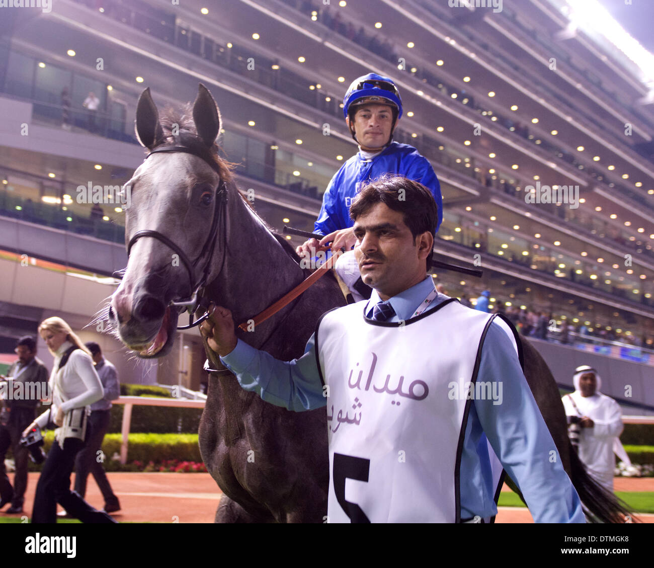 Meydan racecourse grandstand hi-res stock photography and images - Alamy