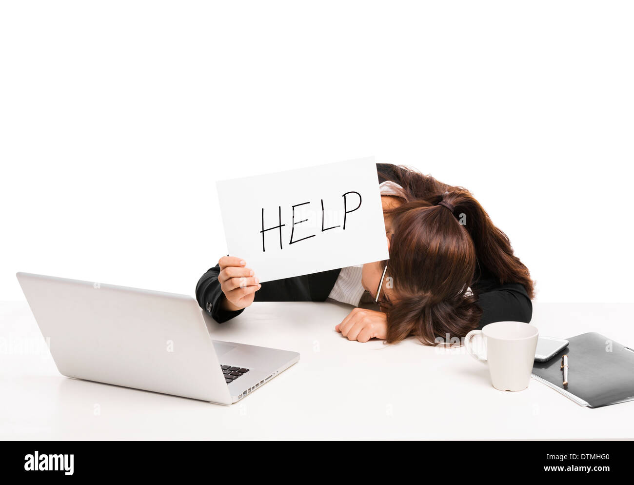 Stress desk hi-res stock photography and images - Alamy
