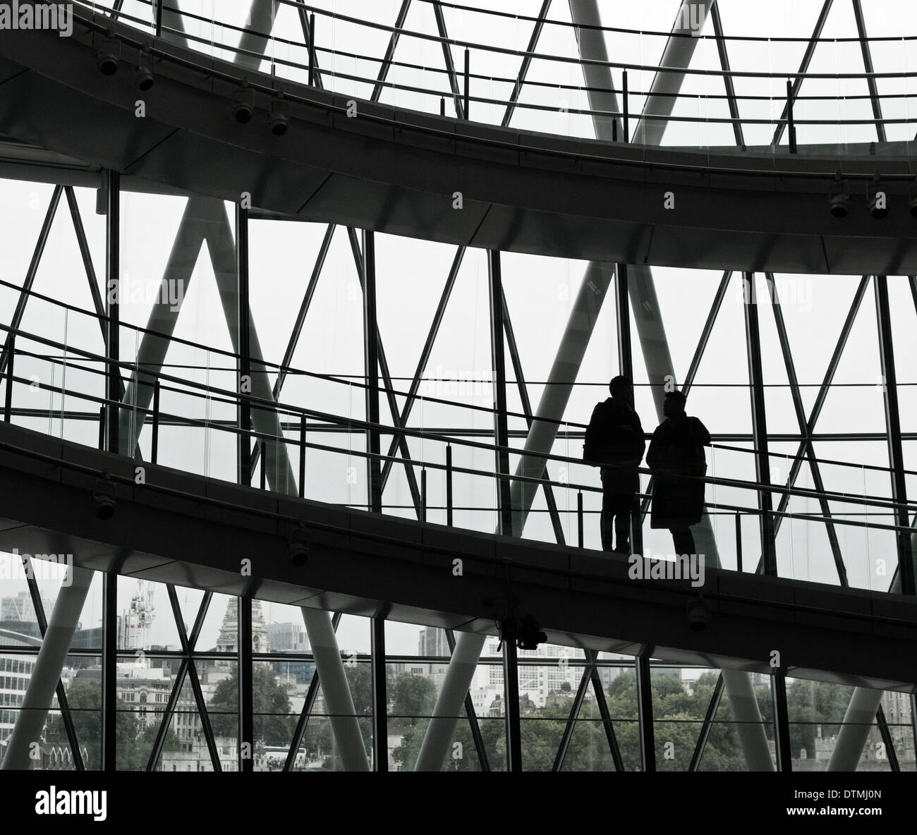 Inside City Hall, London England UK Stock Photo - Alamy