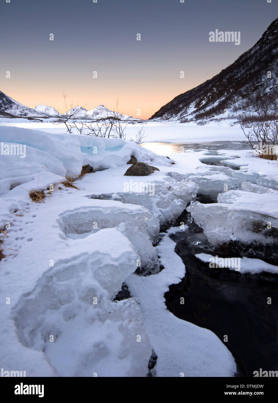 Frozen fjord hi-res stock photography and images - Alamy