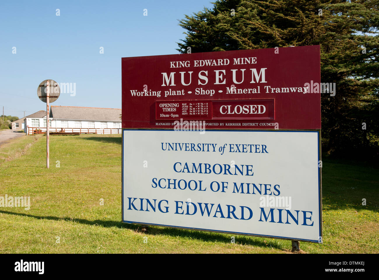 King Edward Mine museum near Camborne in Cornwall, UK Stock Photo - Alamy