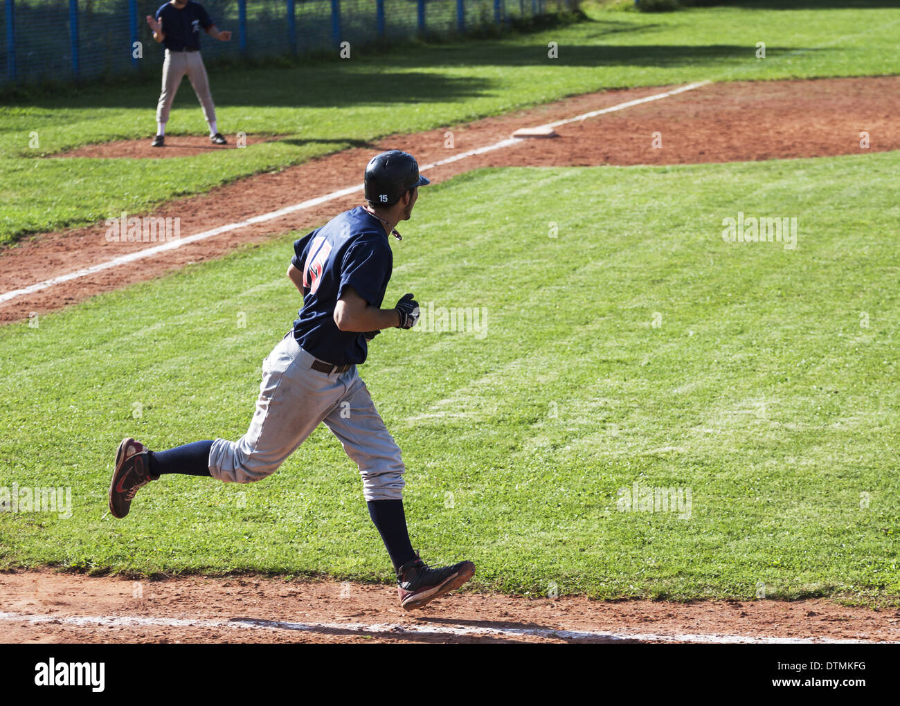 The baseball players Stock Photo - Alamy