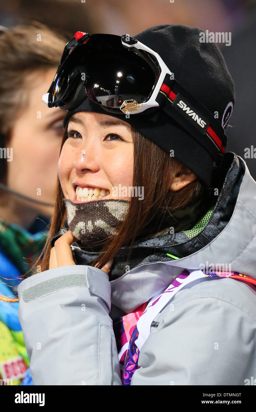 Sochi, Russia. 20th Feb, 2014. Ayana Onozuka (JPN) Freestyle Skiing : Women's Ski Halfpipe Final ...
