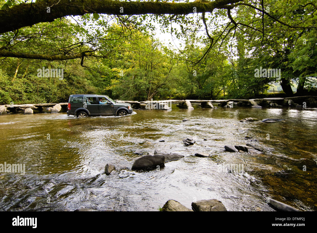Tarr Steps on the River Barle, a neolithic bridge in use for over 5,000 ...