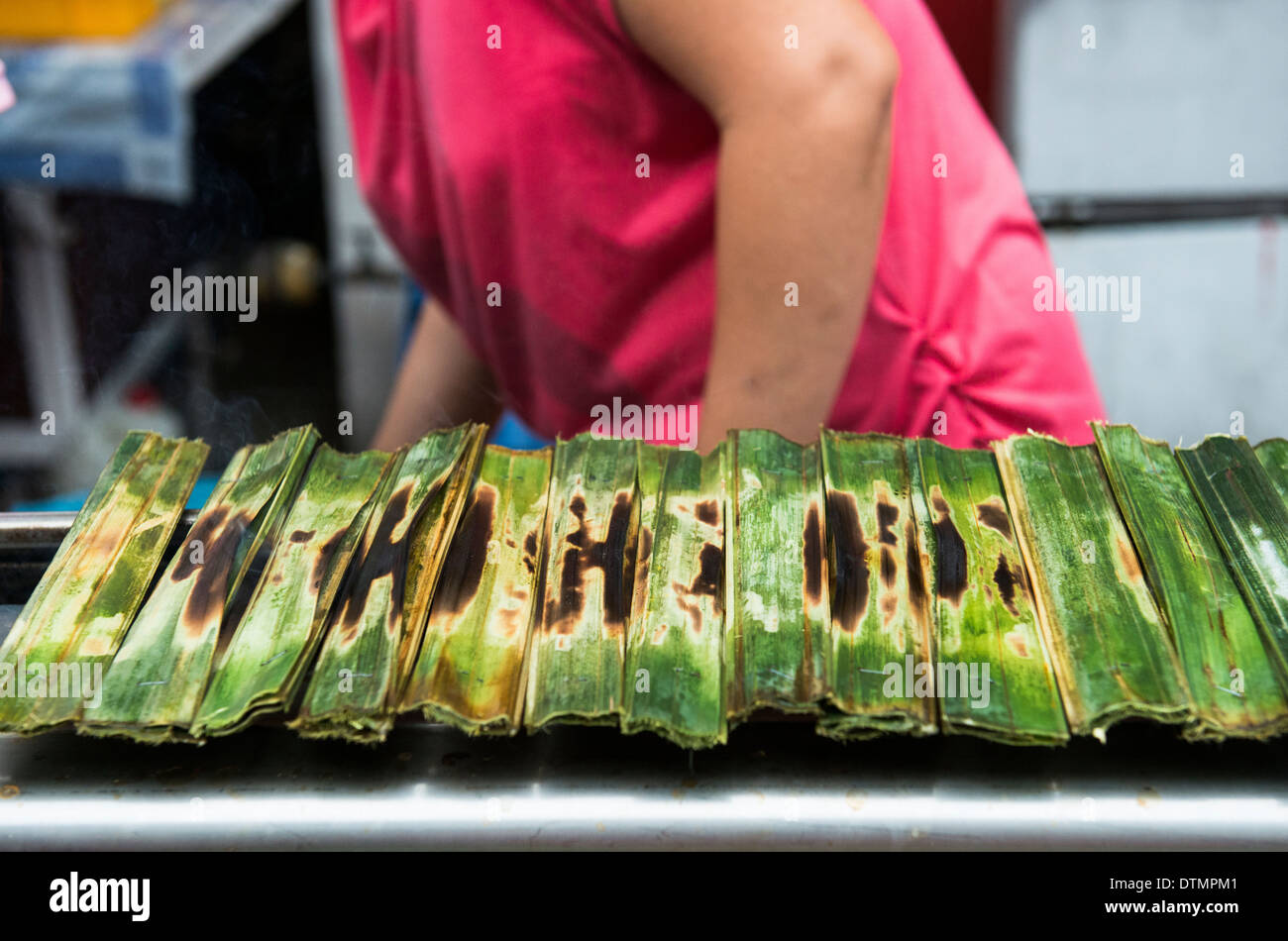 Nyonya Muar Otak Otak - Baked fish paste Nyonya style Stock Photo - Alamy