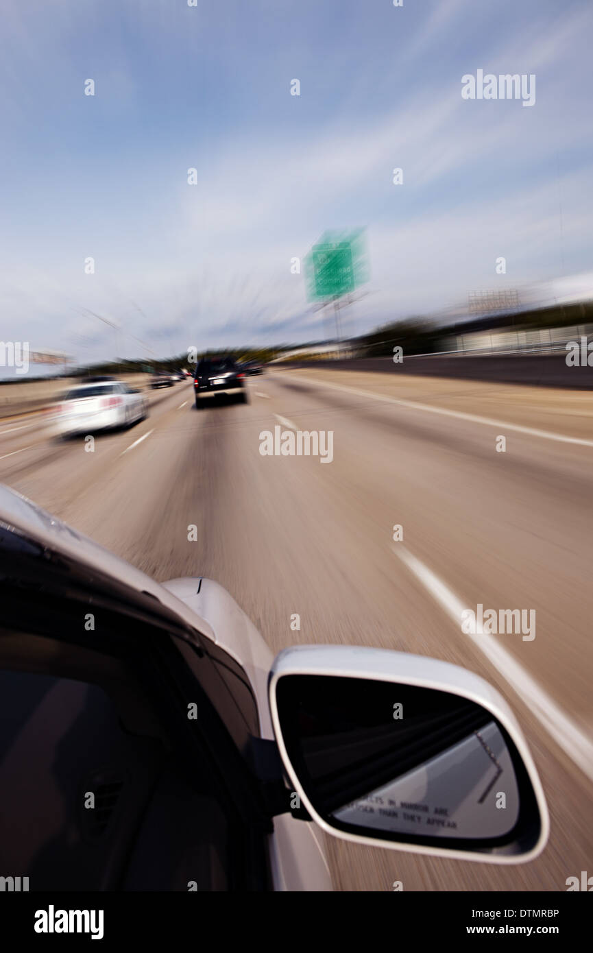 car fast drive Stock Photo - Alamy