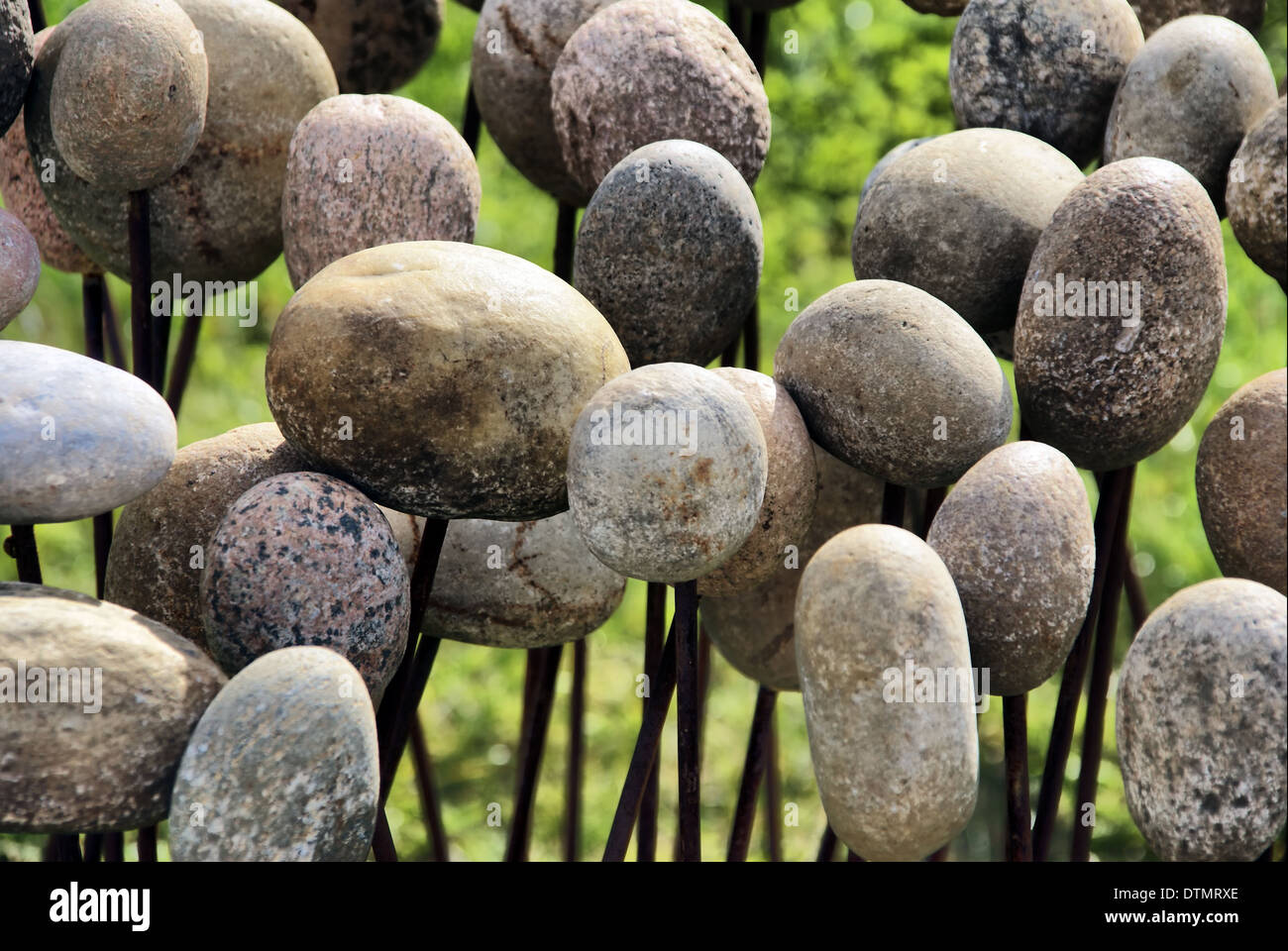 Small oval stones hi-res stock photography and images - Alamy