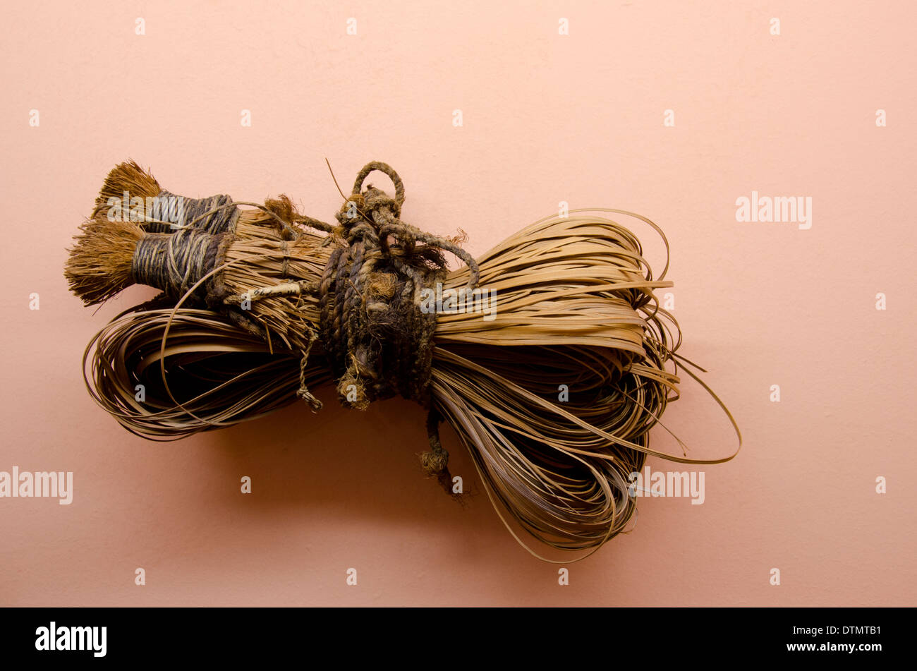 Brazil, Amazon, Manaus, Indian Museum. Hand made indigenous Indian ...