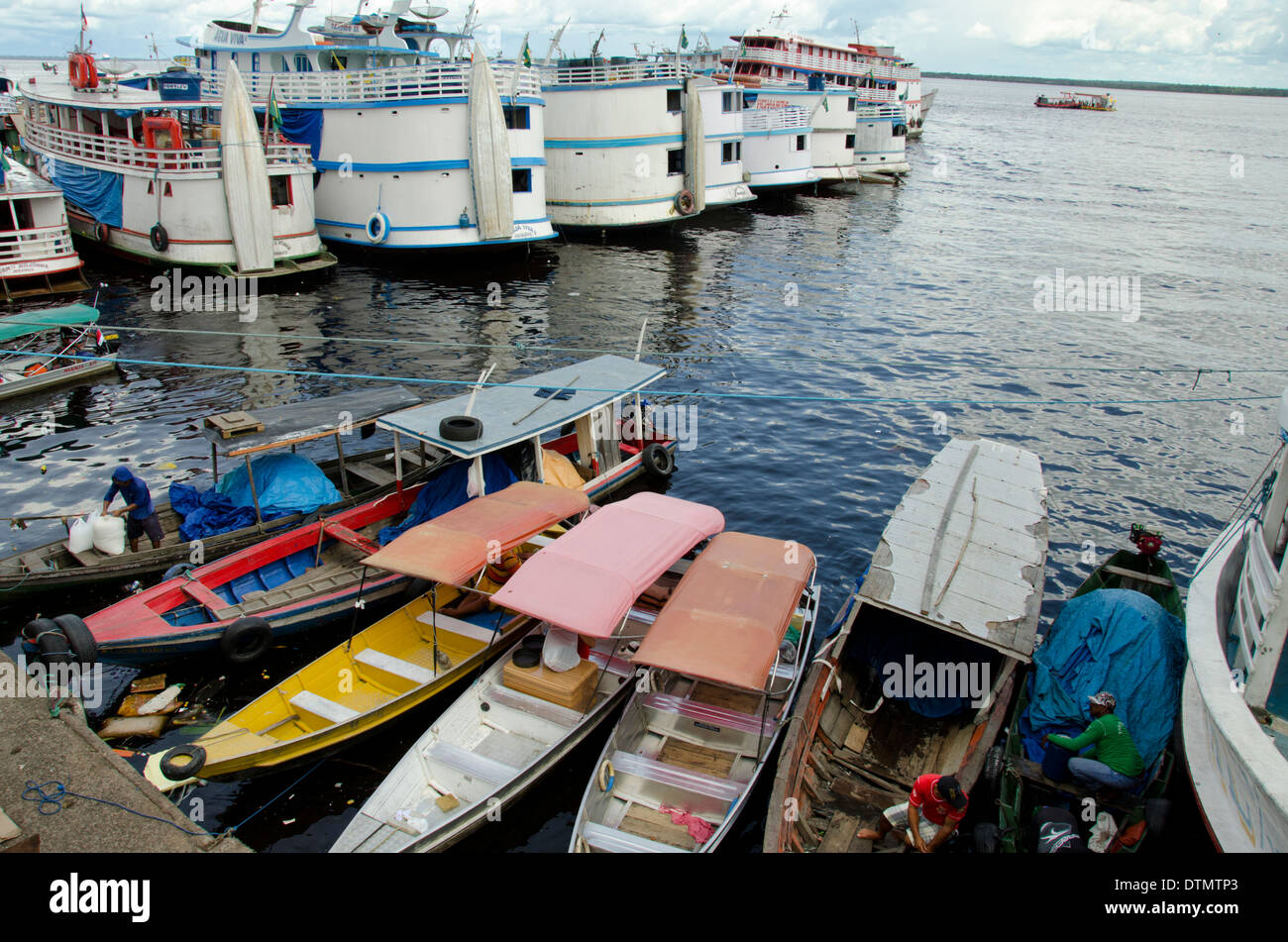 Amazon brazil boat river riverboat High Resolution Stock Photography ...