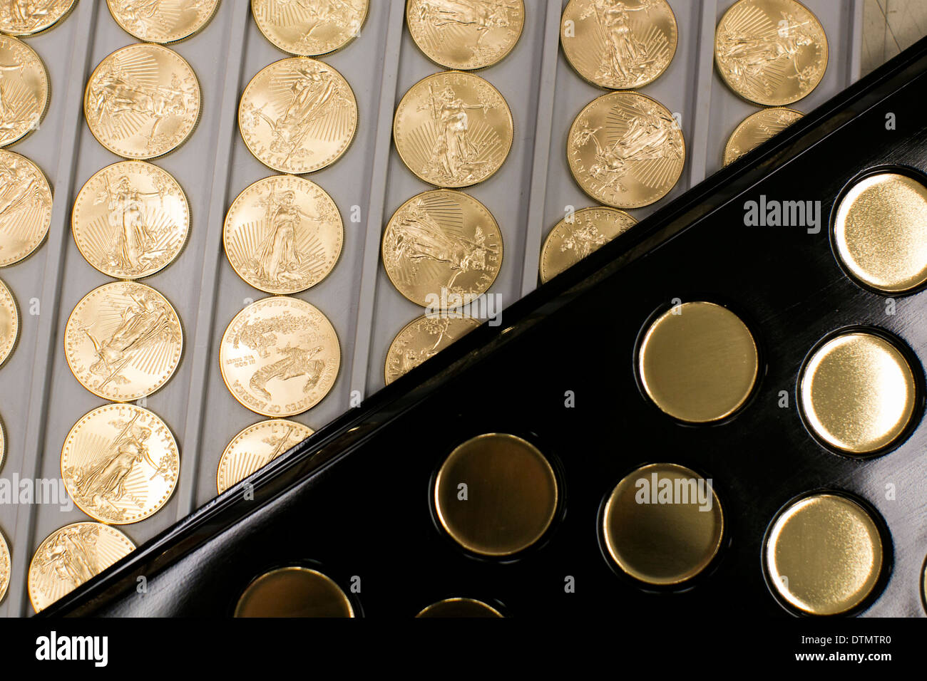 American coin production hi-res stock photography and images - Alamy