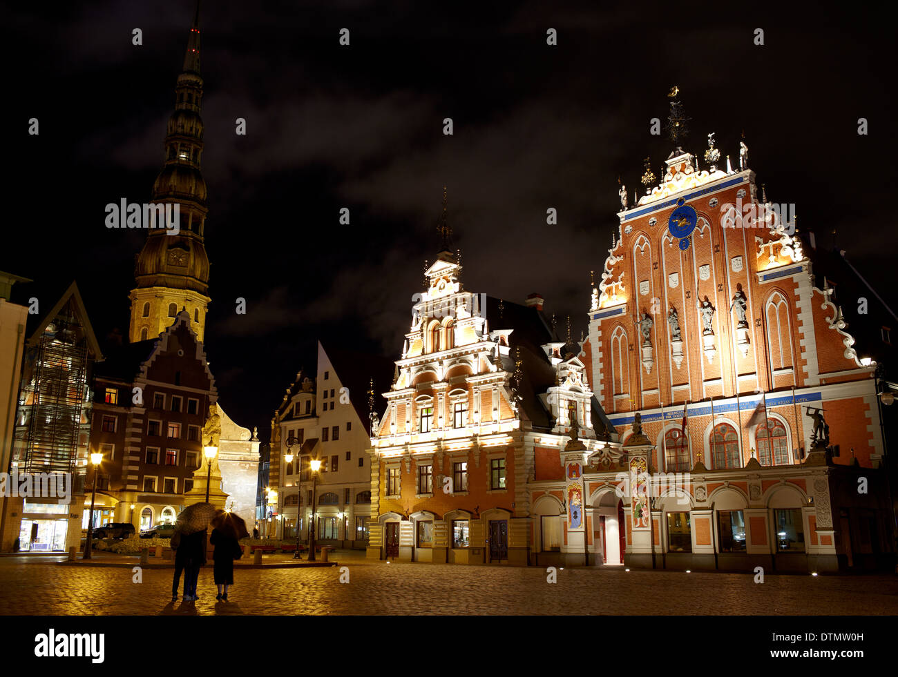 Riga silhouette hi-res stock photography and images - Alamy