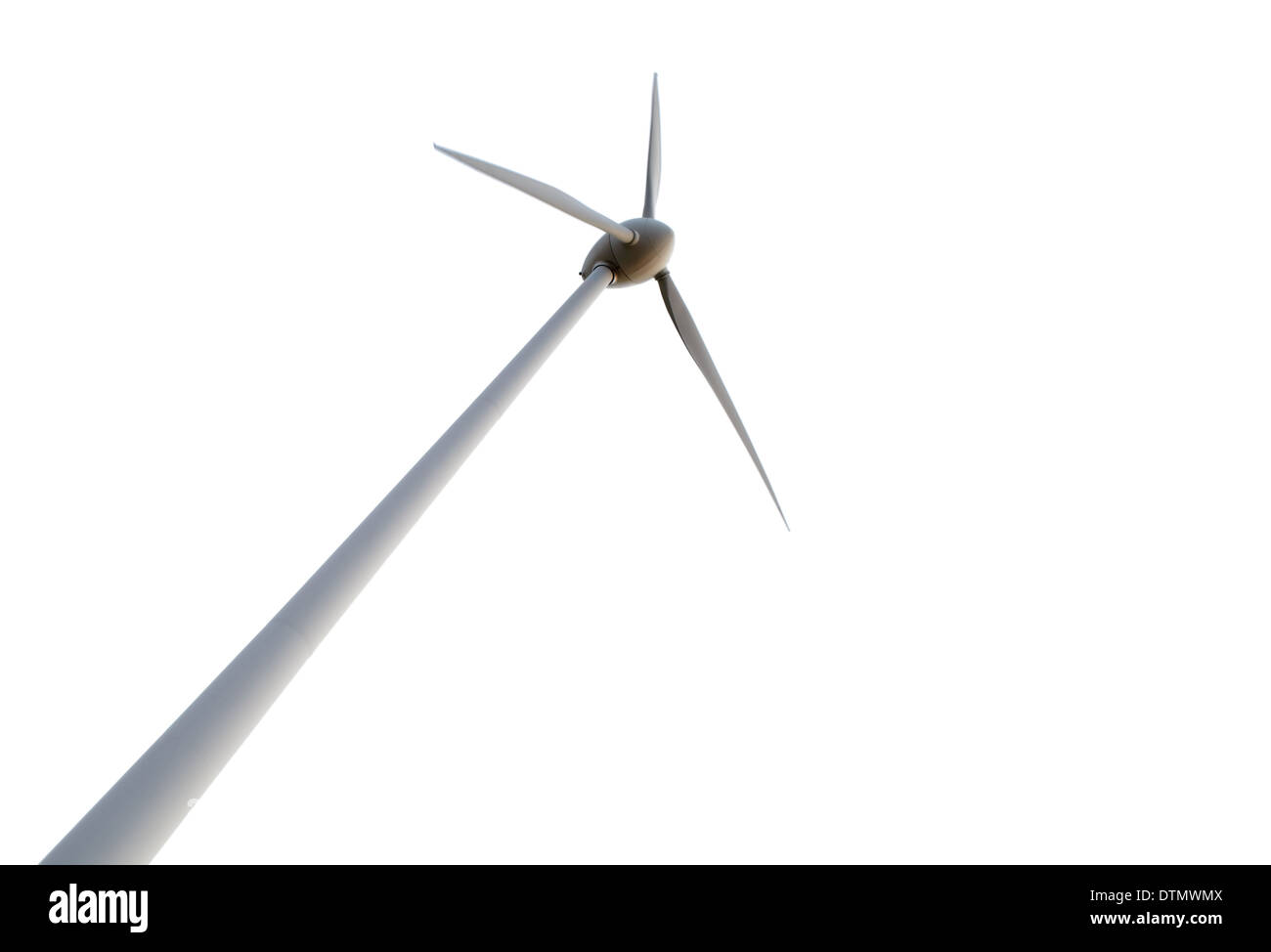 Wind turbine on background Stock Photo - Alamy
