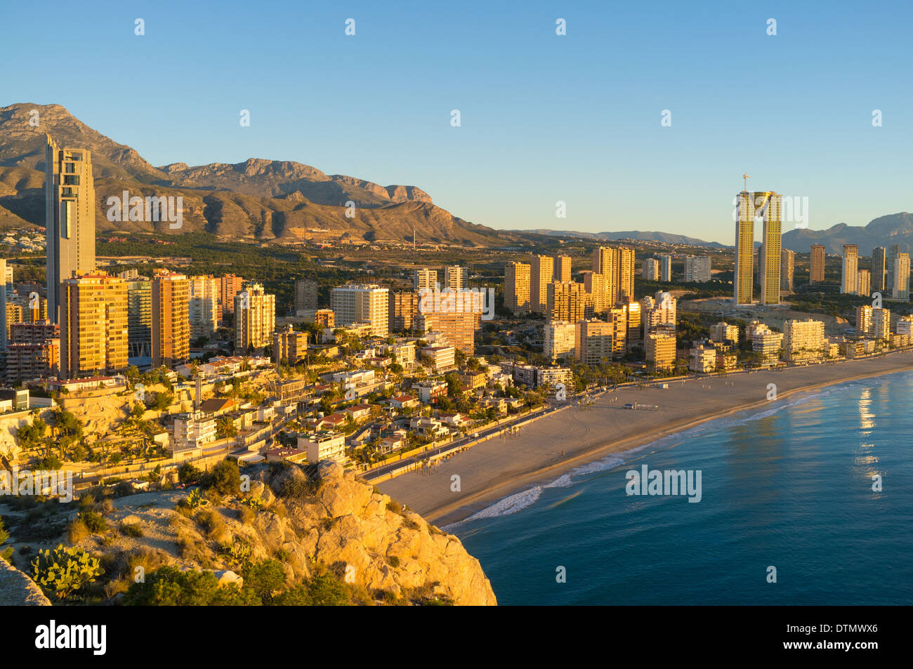 Benidorm bay hi-res stock photography and images - Alamy