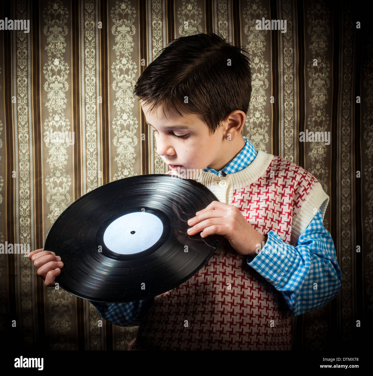 Child record player hi-res stock photography and images - Alamy