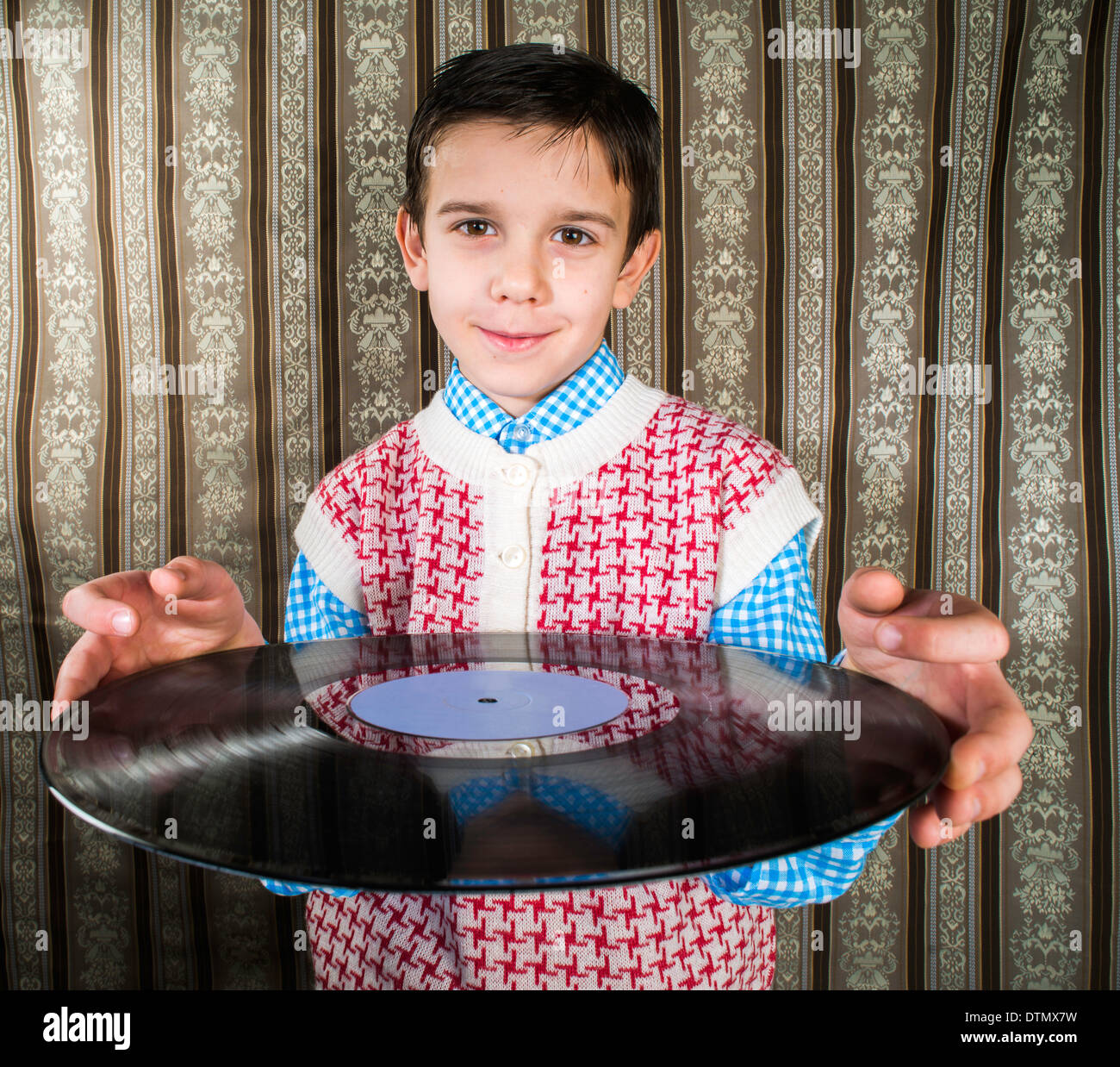 Child record player hi-res stock photography and images - Alamy