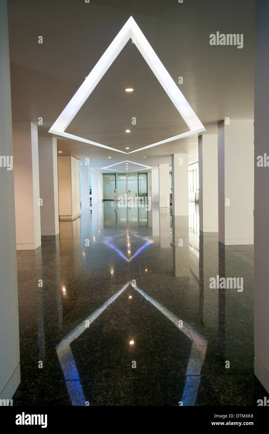 Interior of 55 Baker Street, Marylebone London England UK Stock Photo ...