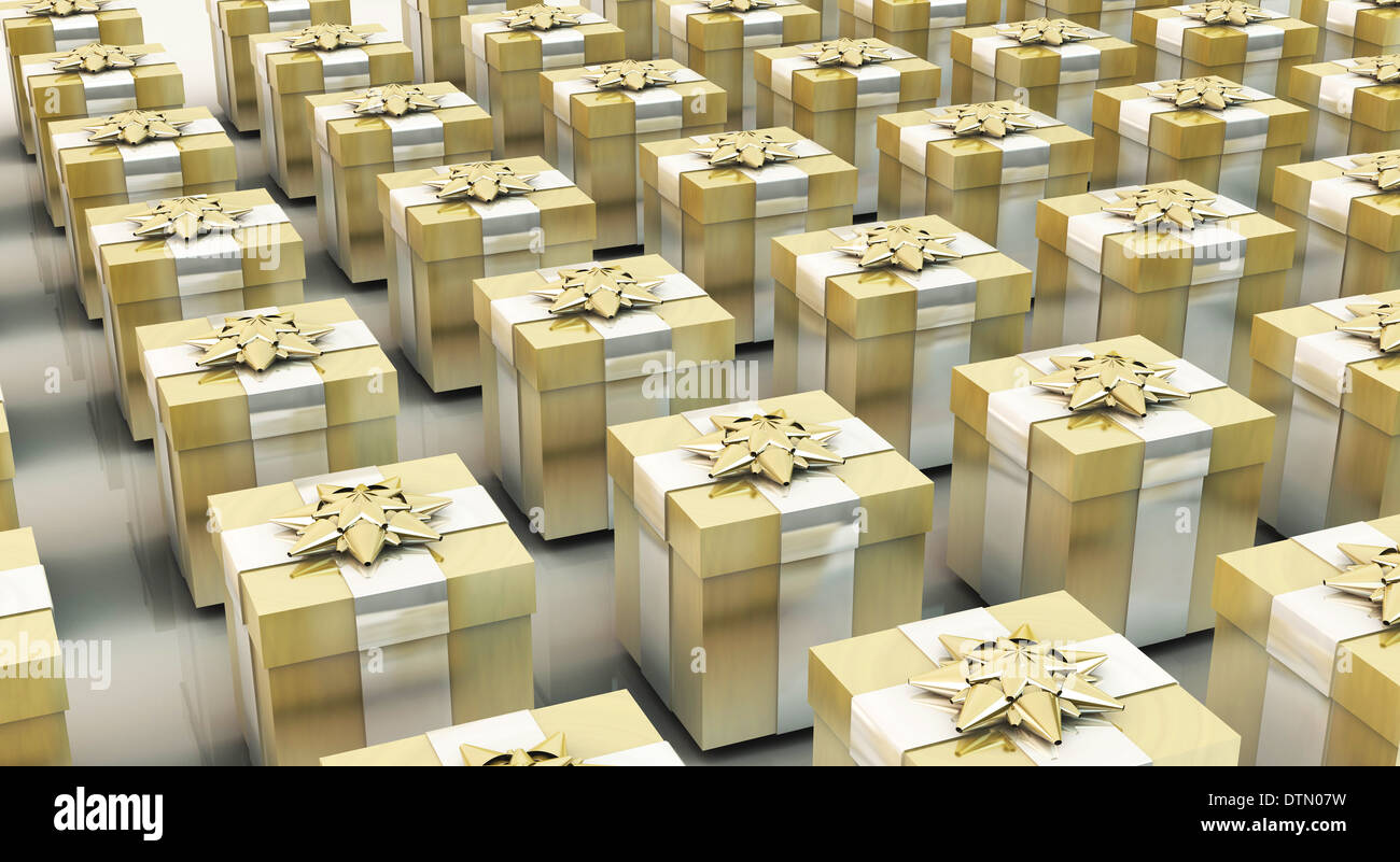 Gold letter boxes hi-res stock photography and images - Alamy