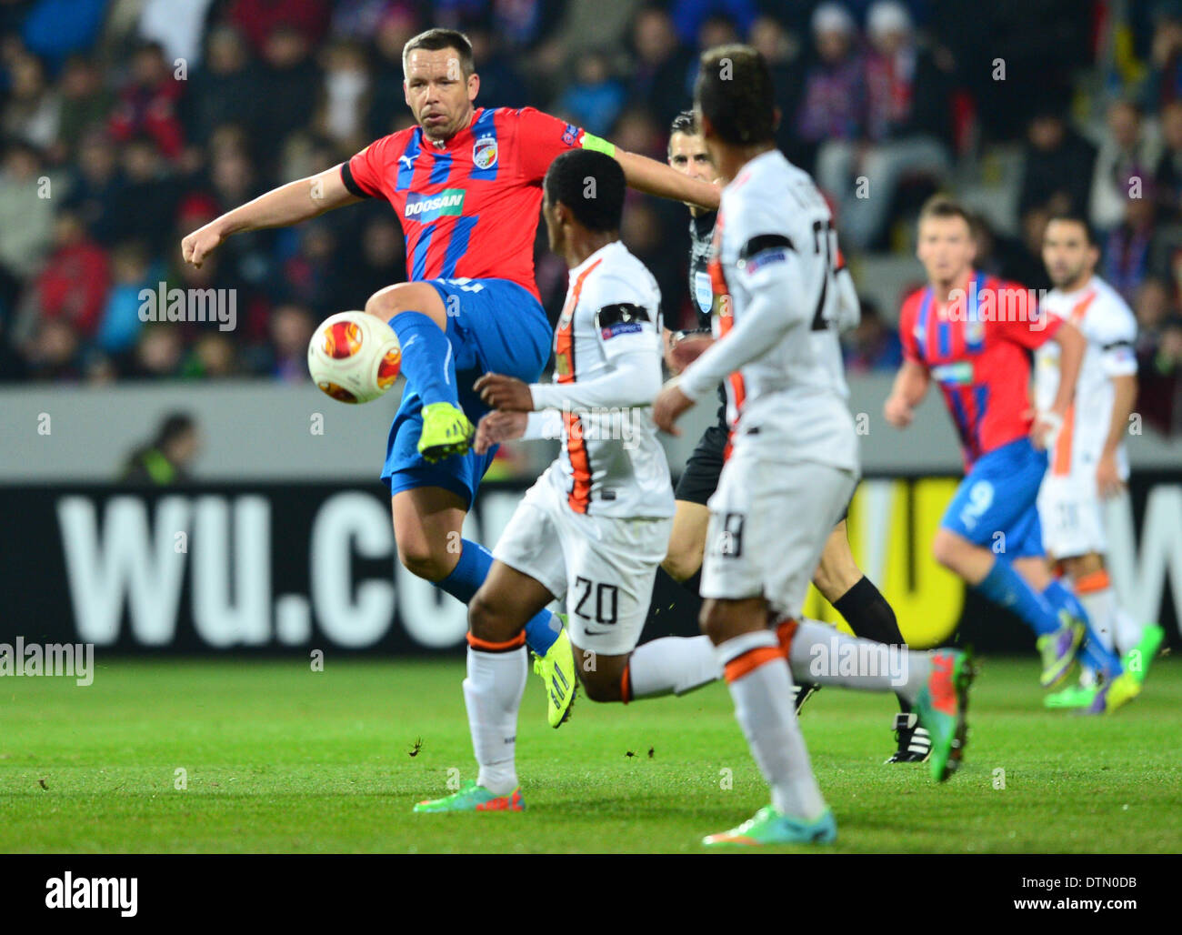 Pilsen, Czech Republic. 20th Feb, 2014. From left: Pavel Horvath of ...