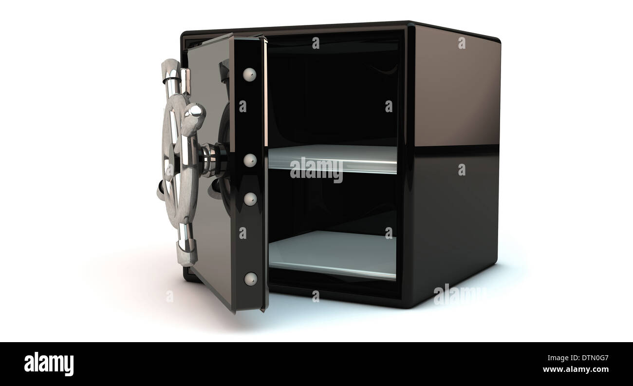 Safe in 3d Stock Photo - Alamy