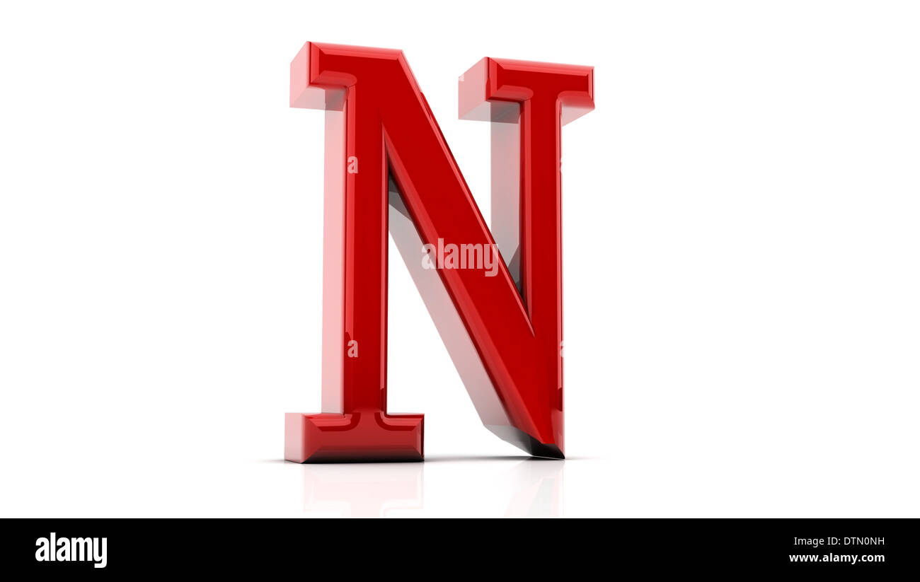 Letter N Images Red Letter N PNG Transparent Image Download, Size: