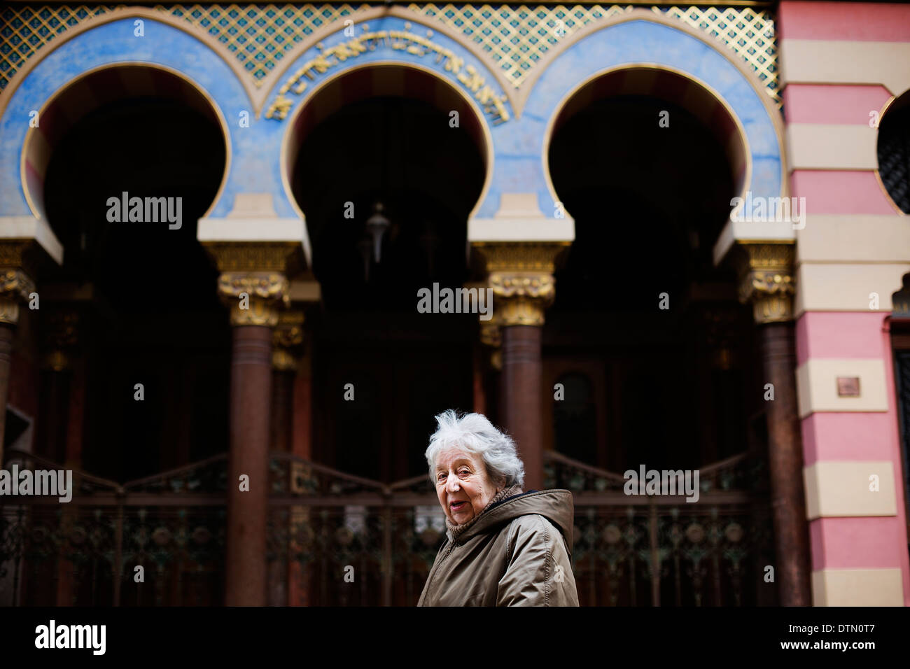 Helga Hoskova-Weissova, Czech artist, painter, Holocaust survivor Stock ...