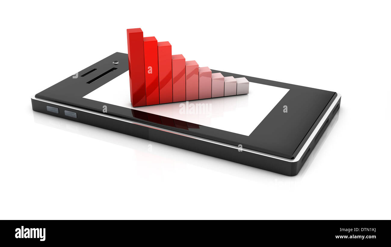 3d graphic mobile Stock Photo - Alamy