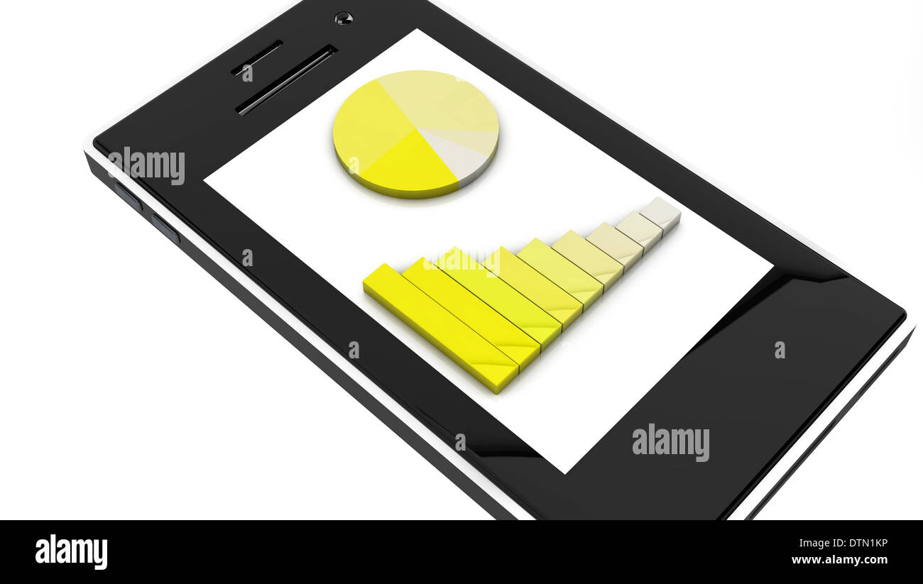 3d graphic mobile Stock Photo - Alamy