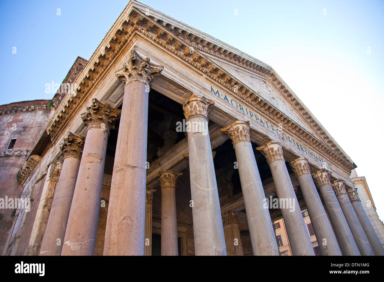 View at Pantheon in Rome, Italy Stock Photo - Alamy