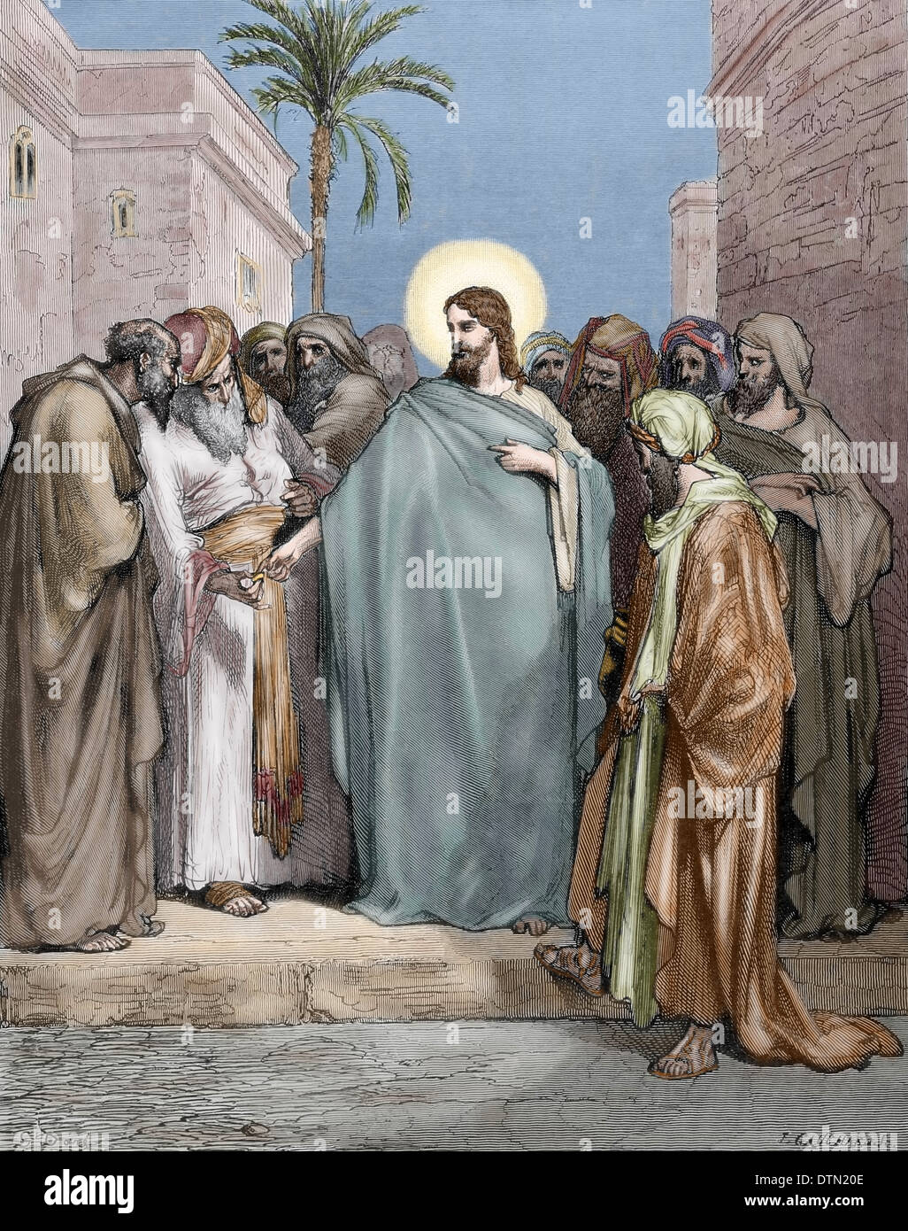 Jesus disciples gustave dore hi-res stock photography and images - Alamy