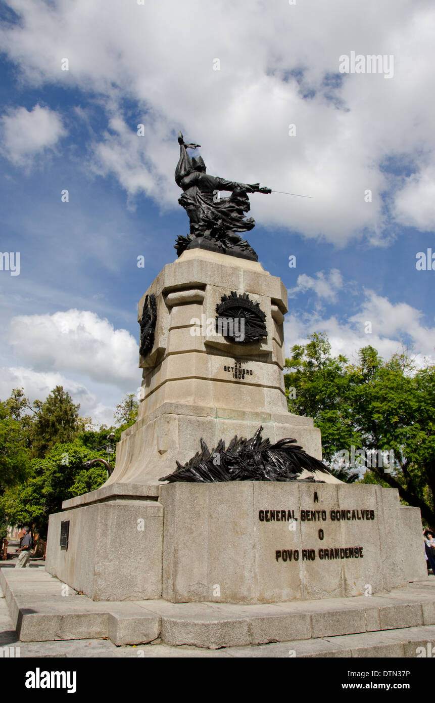 Brazil, Rio Grande. Monument to the State rebellion Stock Photo - Alamy