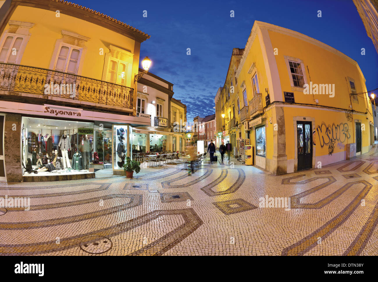 Portugal, Algarve, Faro, historic center, city, capital of the Algarve ...