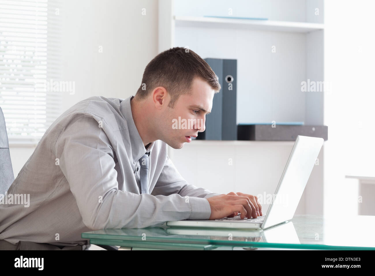 Laptop close look hi-res stock photography and images - Alamy