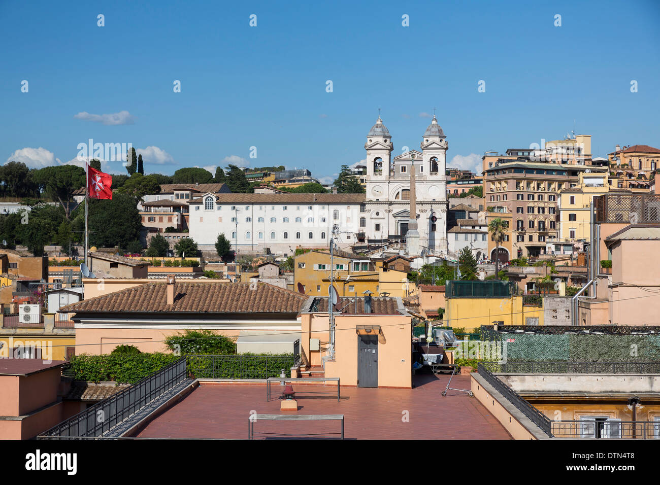 Rooftops in rome hi-res stock photography and images - Alamy