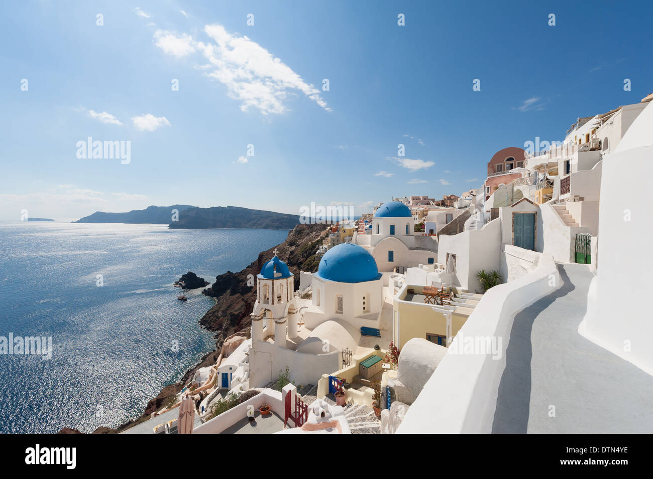 Famous santorini village oia hi-res stock photography and images - Alamy
