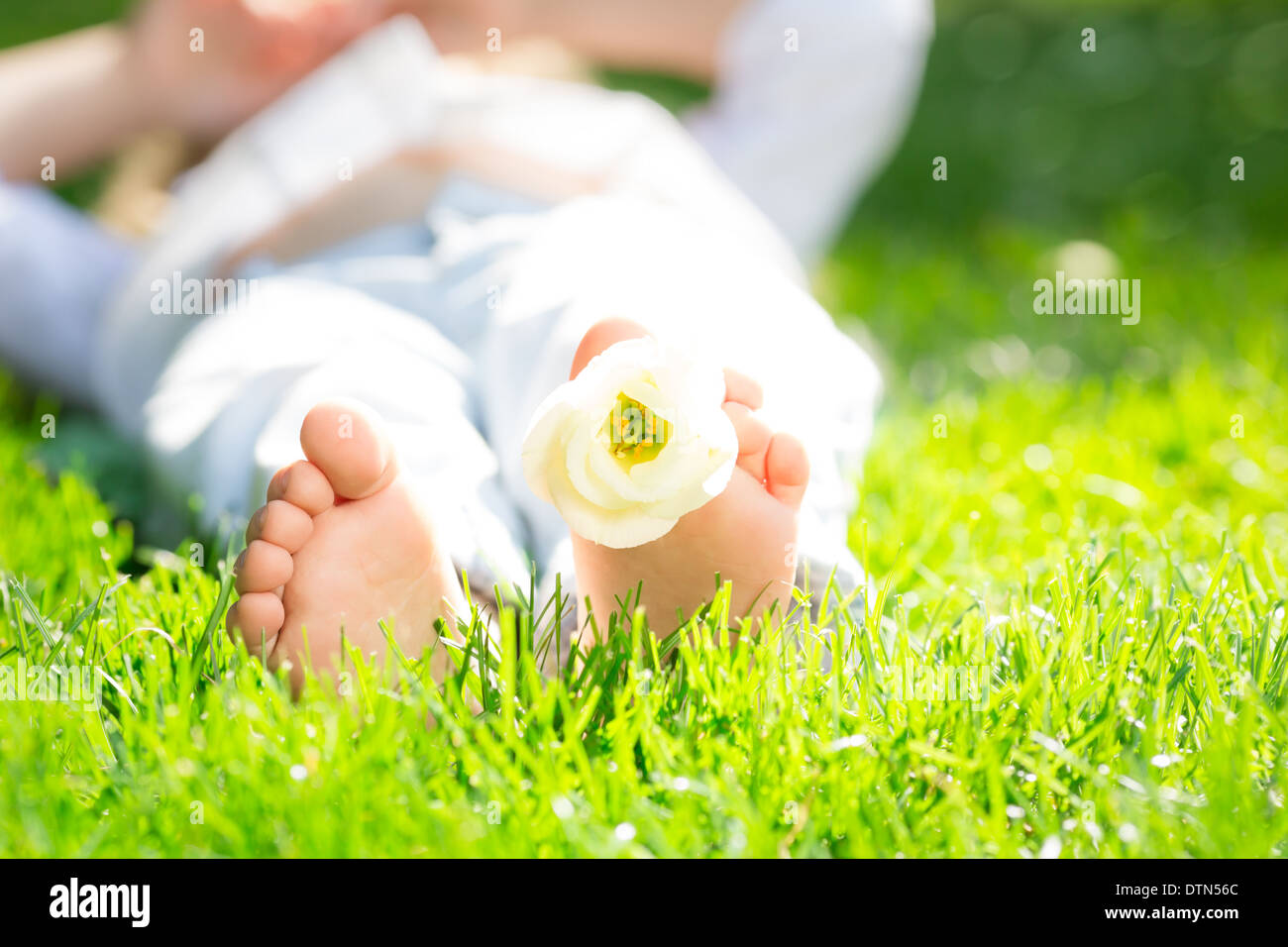Childrens feet hi-res stock photography and images - Alamy